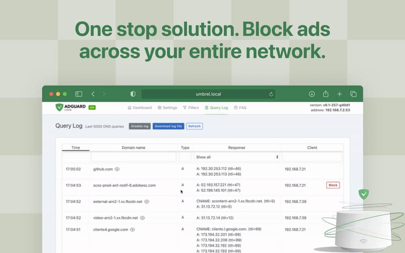 AdGuard Home | Umbrel App Store