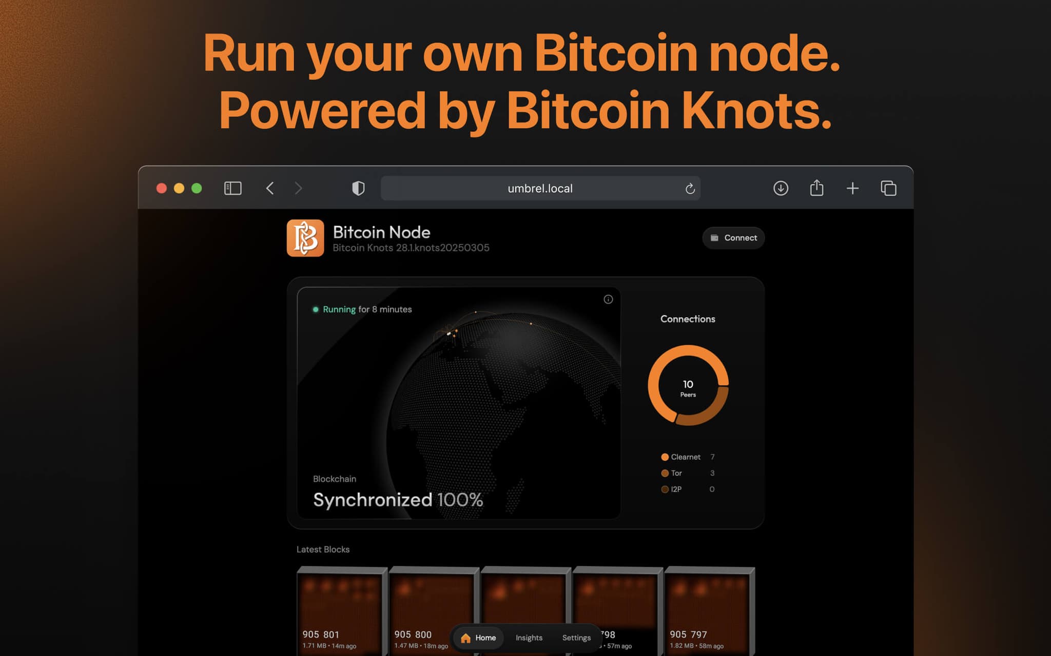 Bitcoin Knots | Umbrel App Store