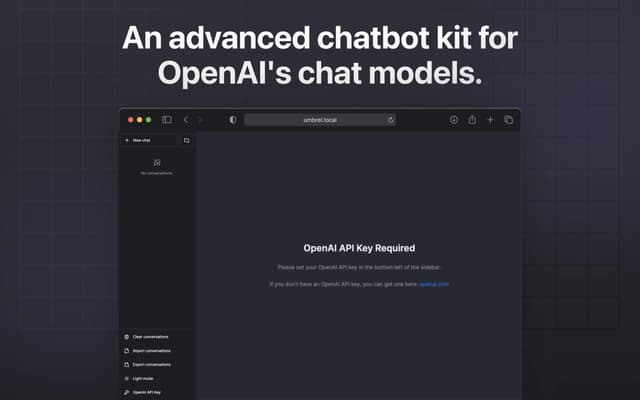 ChatBot UI | Umbrel App Store