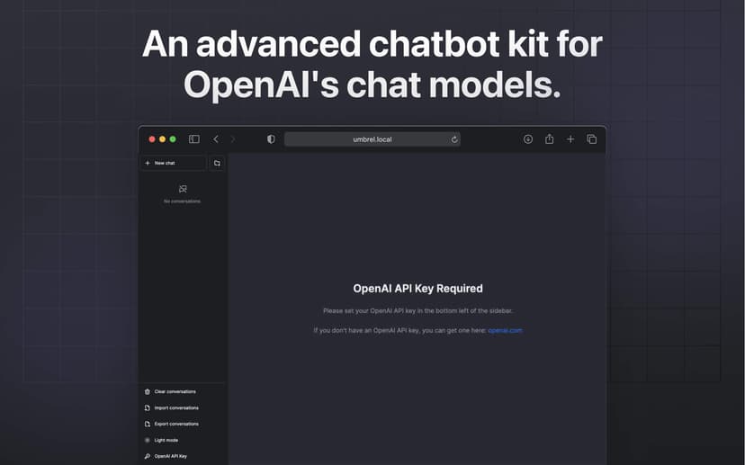 ChatBot UI | Umbrel App Store