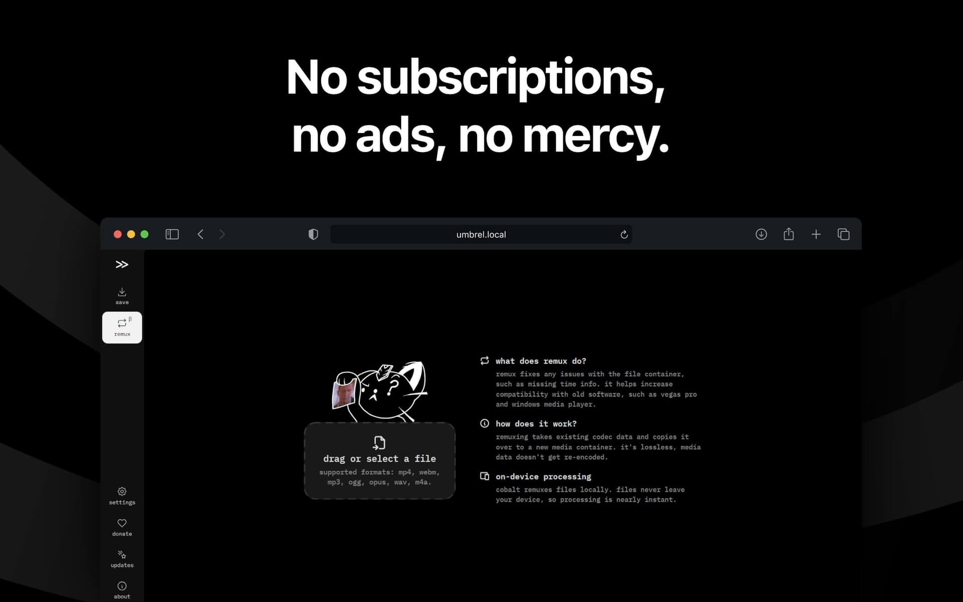 cobalt | Umbrel App Store