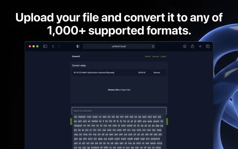 ConvertX | Umbrel App Store