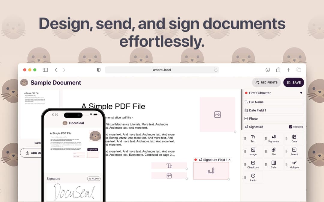 DocuSeal | Umbrel App Store