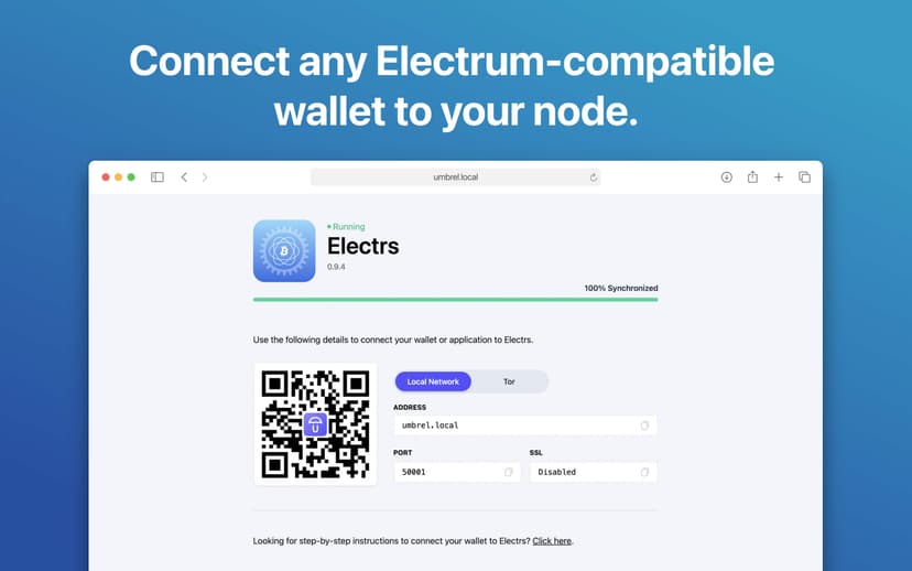 Electrs | Umbrel App Store