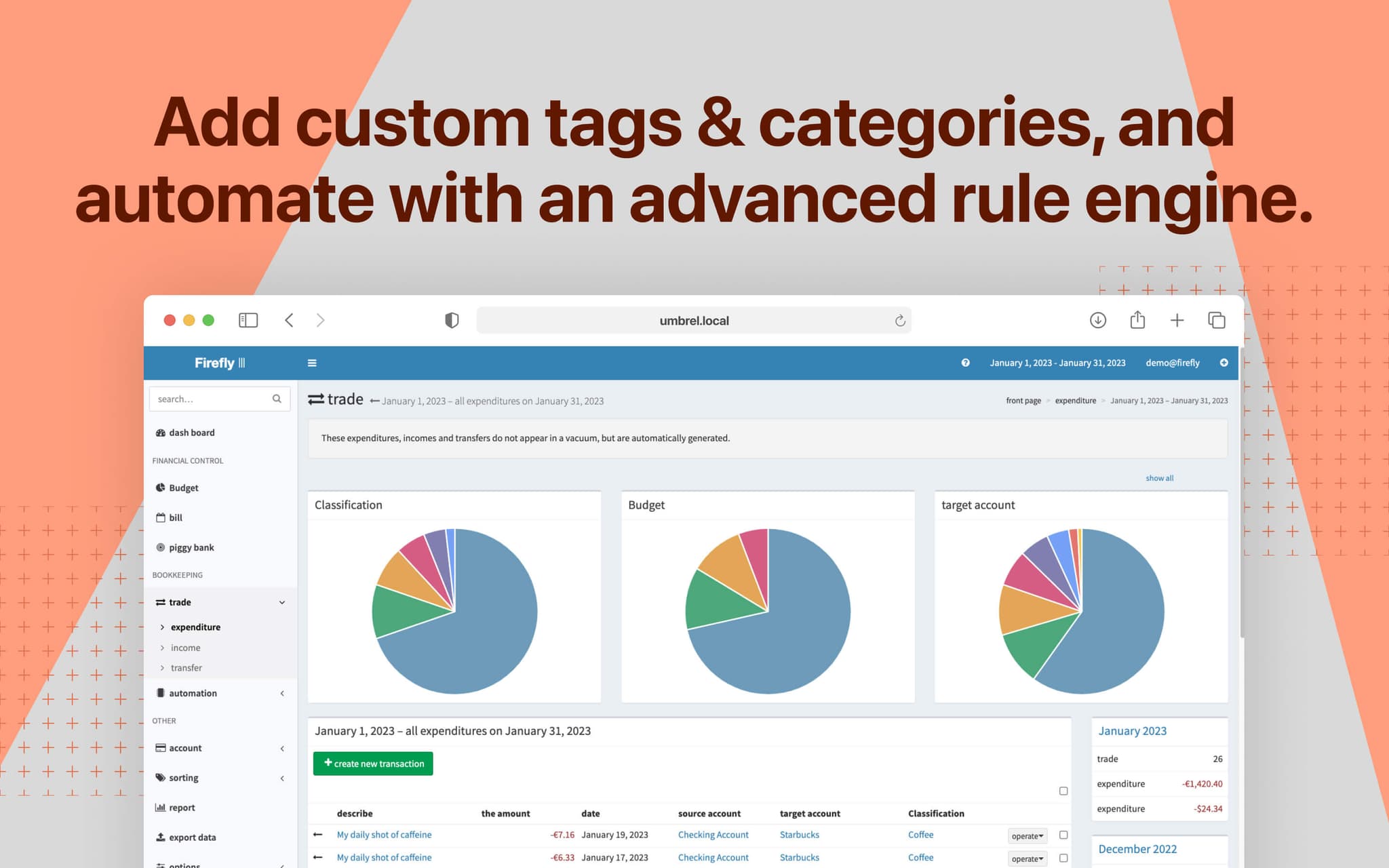 Firefly III | Umbrel App Store