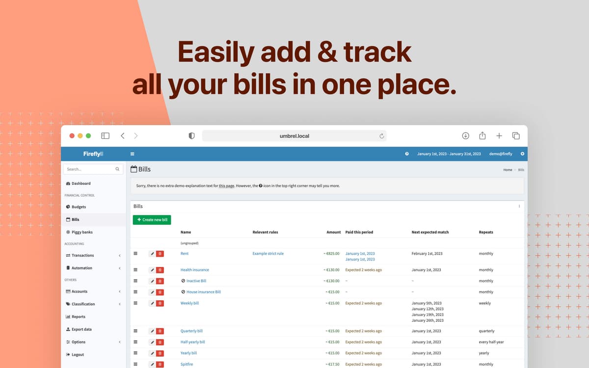 Firefly III | Umbrel App Store