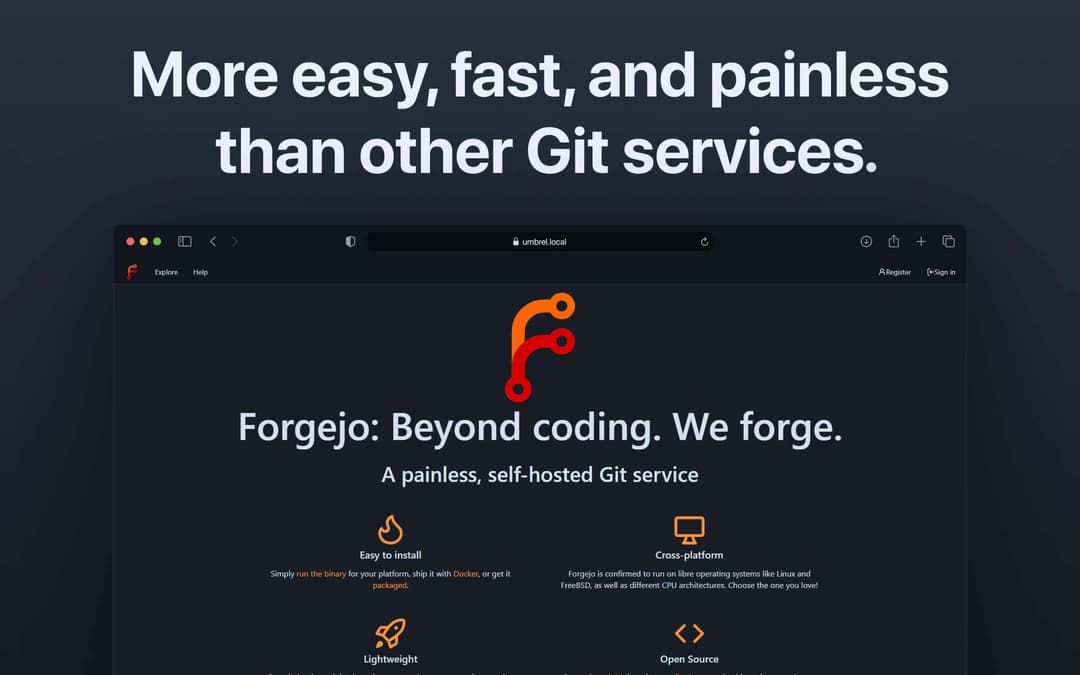 Forgejo | Umbrel App Store