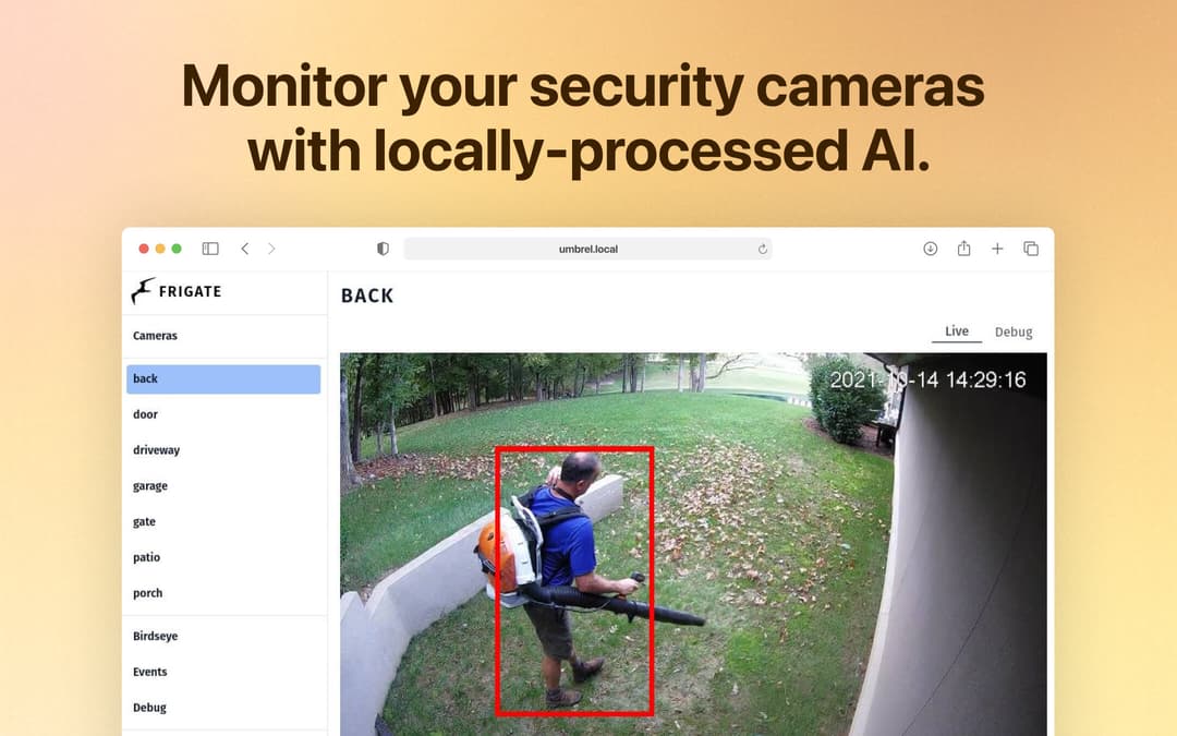 Frigate | Umbrel App Store