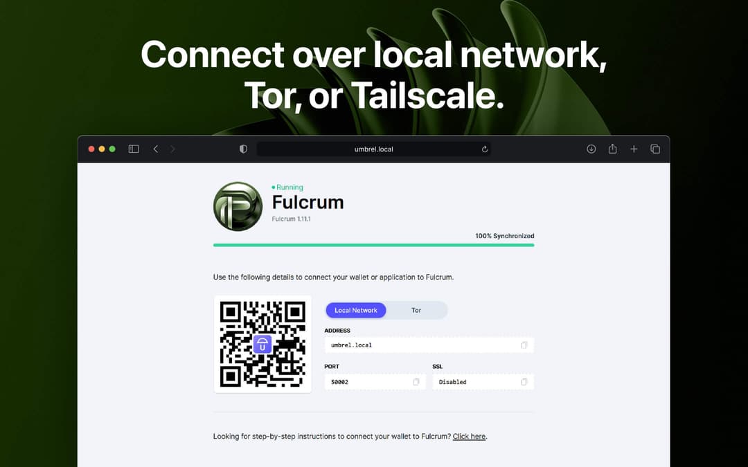Fulcrum | Umbrel App Store