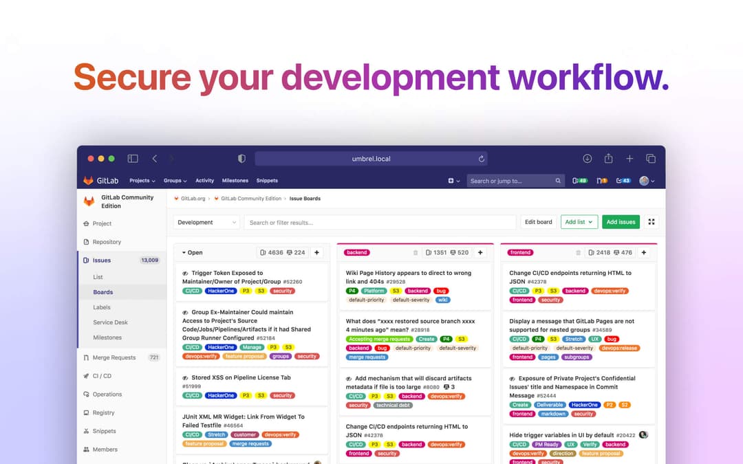 GitLab | Umbrel App Store