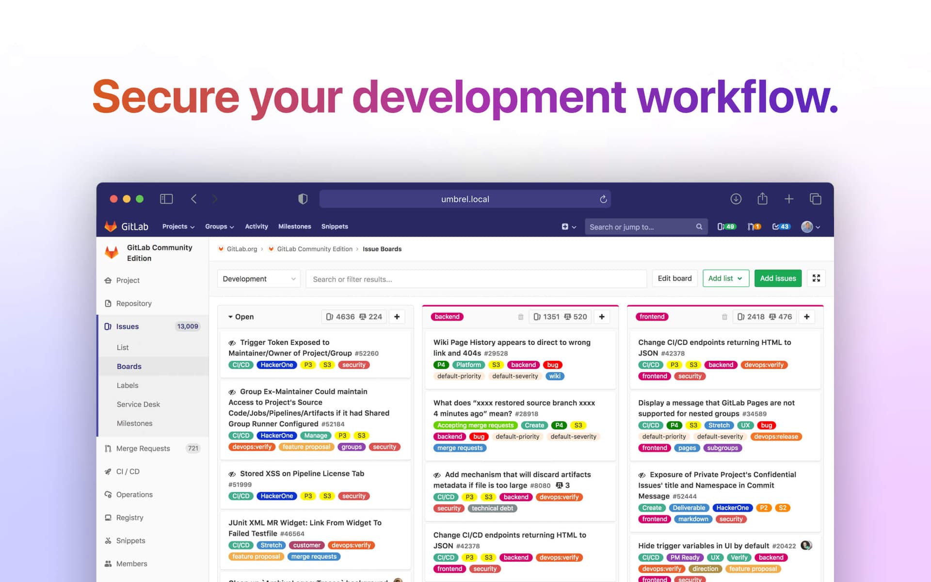 GitLab | Umbrel App Store