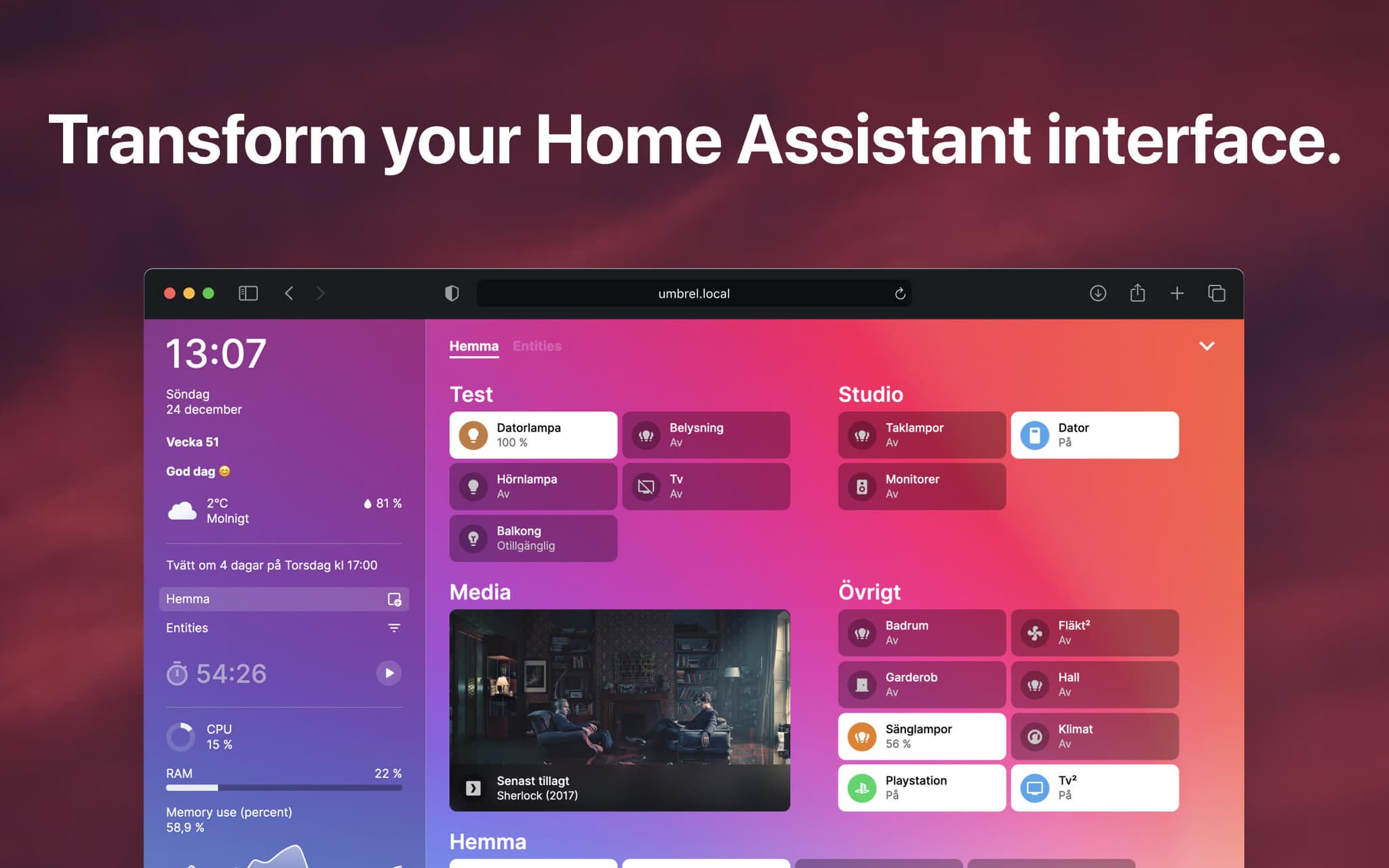 HA-Fusion | Umbrel App Store