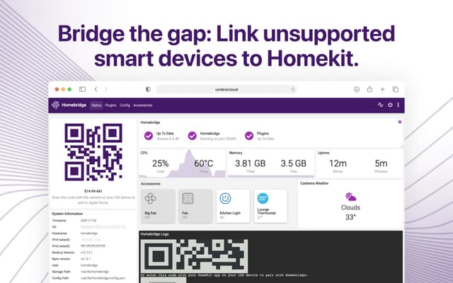 Homebridge | Umbrel App Store