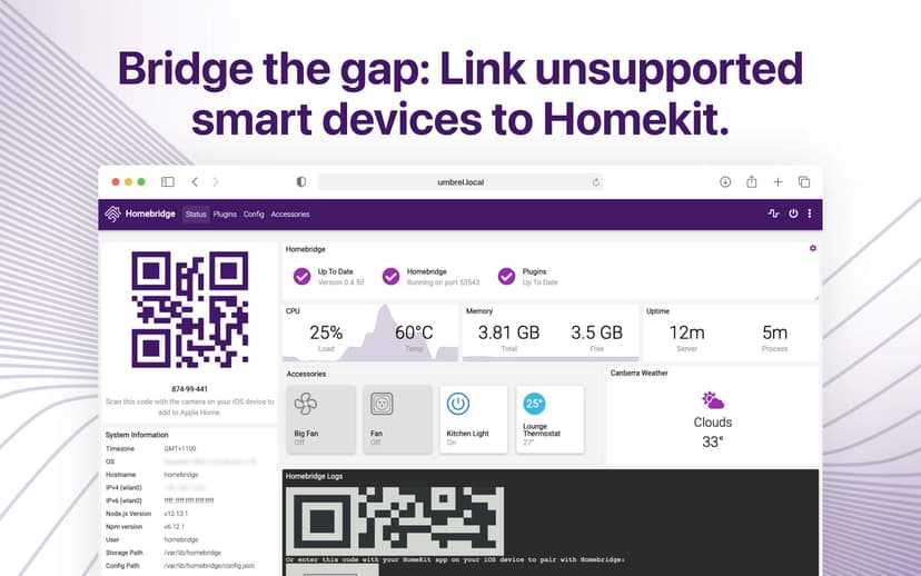 Homebridge | Umbrel App Store