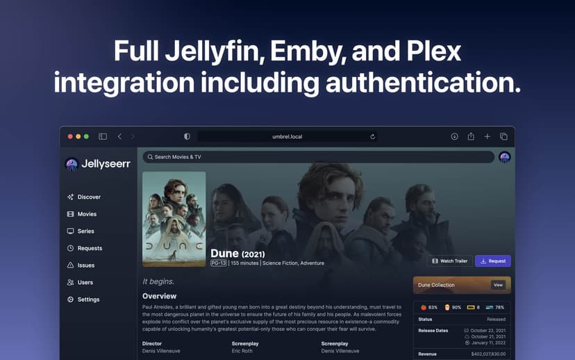 Jellyseerr | Umbrel App Store