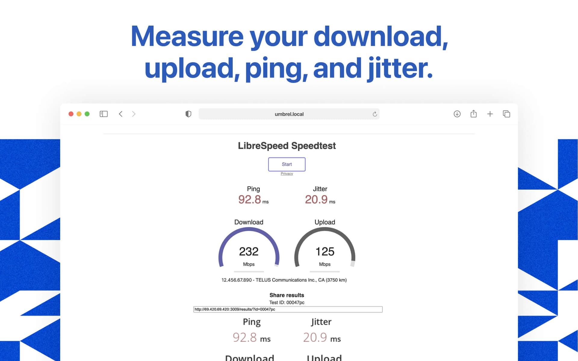 LibreSpeed | Umbrel App Store