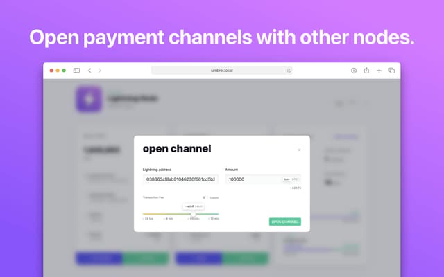 Lightning Node | Umbrel App Store