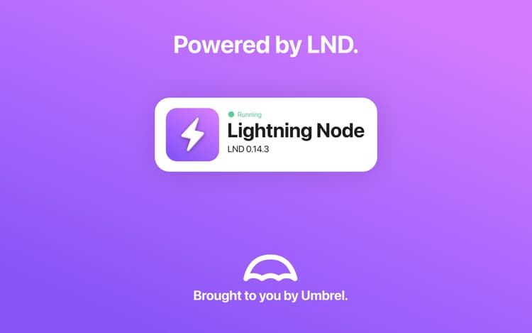 Lightning Node | Umbrel App Store