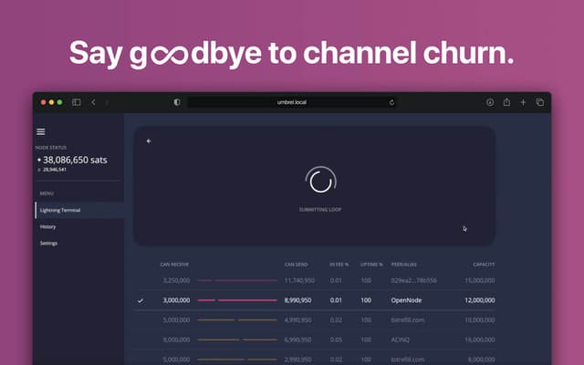 Lightning Terminal | Umbrel App Store