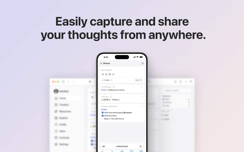 Memos | Umbrel App Store