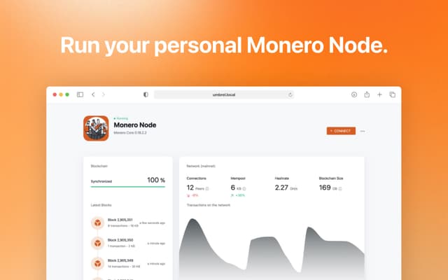 Monero Node | Umbrel App Store
