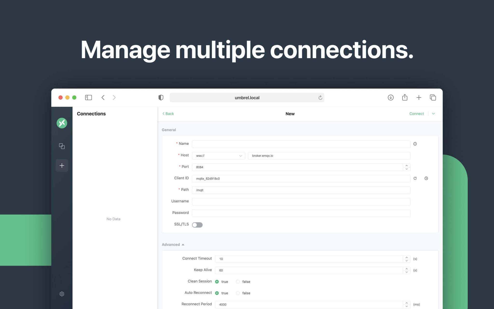 MQTTX Web | Umbrel App Store