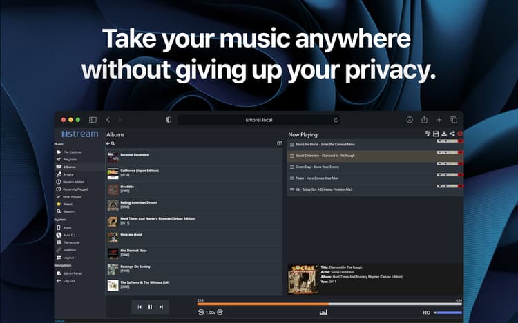 mStream | Umbrel App Store