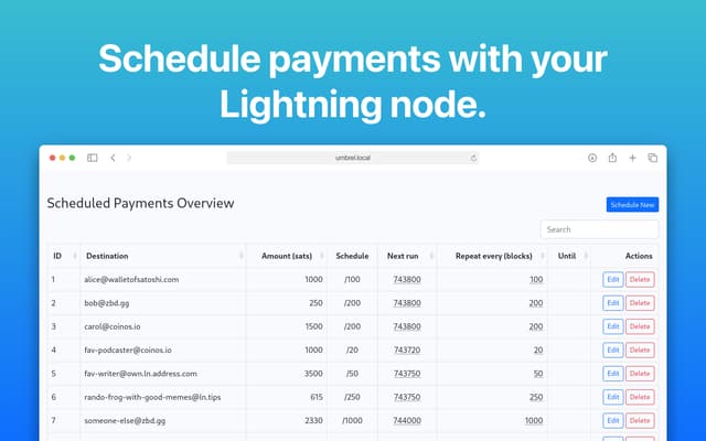 Oak Node | Umbrel App Store