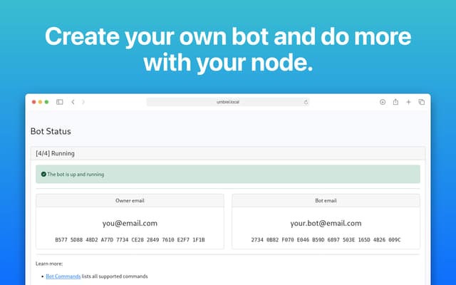 Oak Node | Umbrel App Store