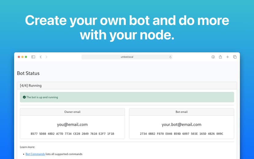 Oak Node | Umbrel App Store