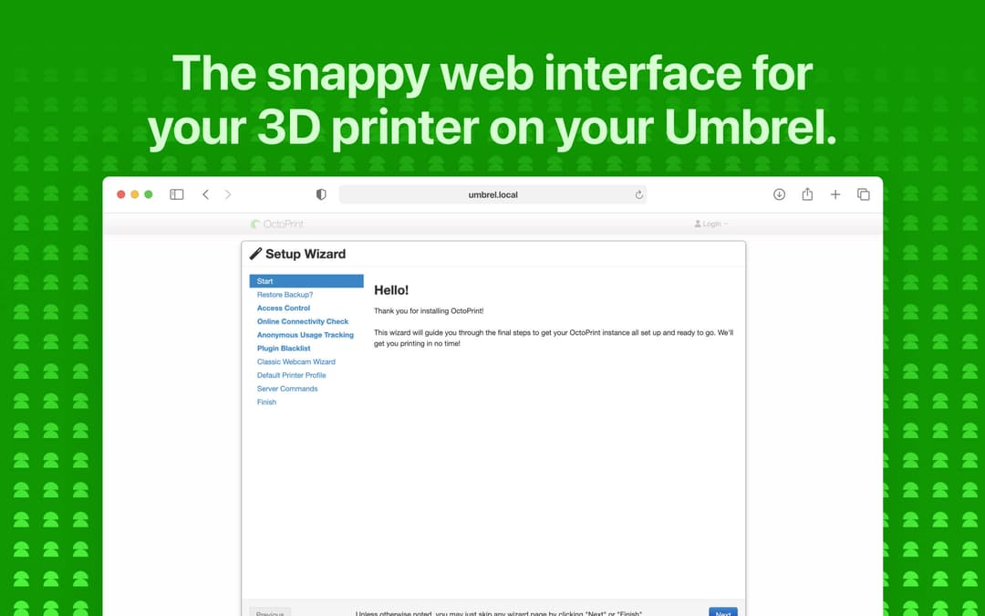 OctoPrint | Umbrel App Store
