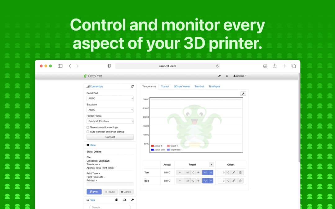 OctoPrint | Umbrel App Store