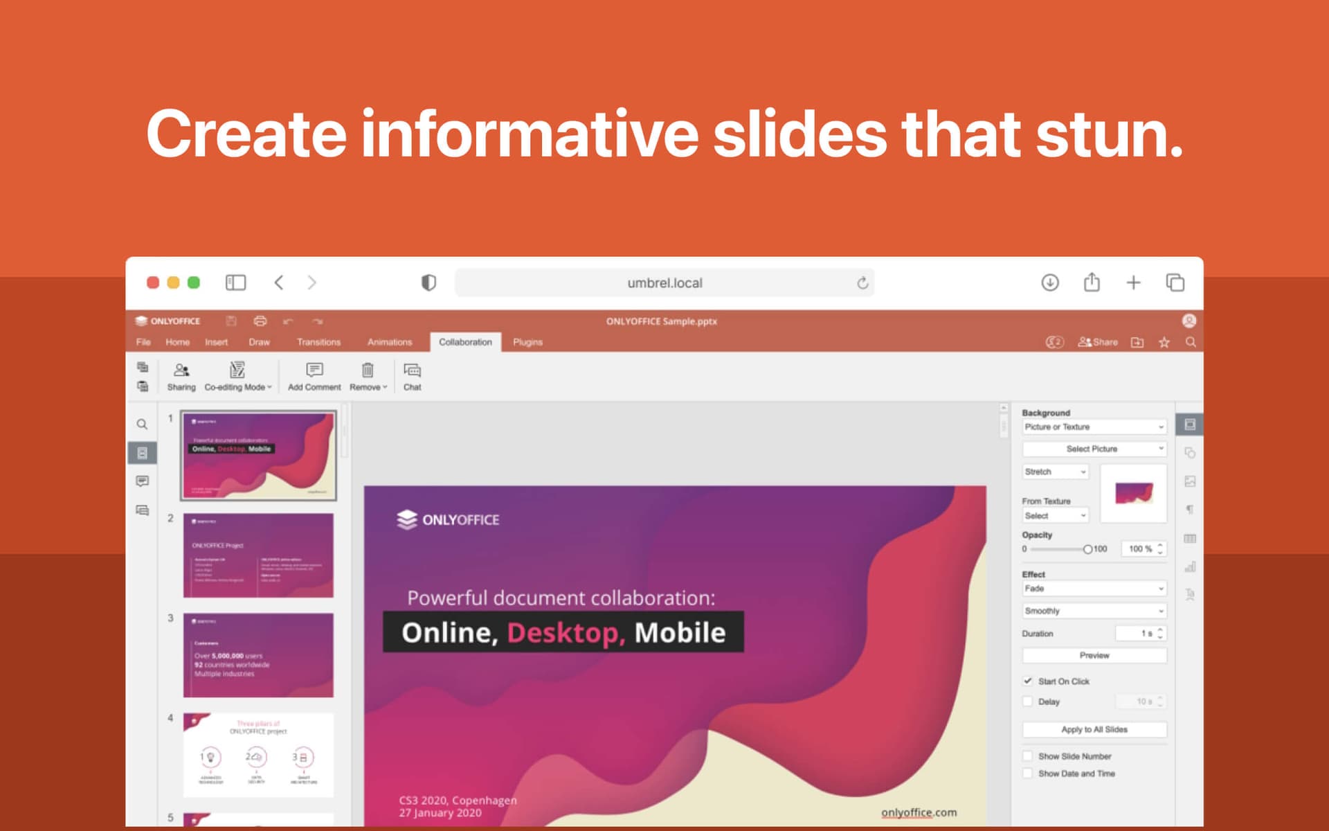 ONLYOFFICE Docs | Umbrel App Store