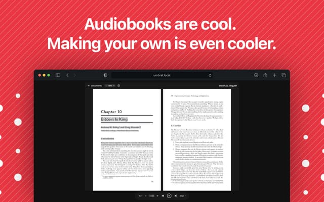 OpenReader | Umbrel App Store
