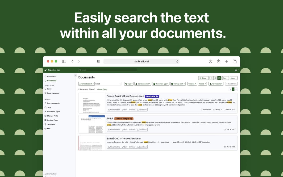 Paperless-ngx | Umbrel App Store