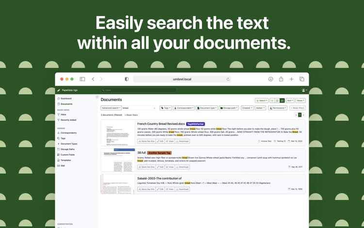 Paperless-ngx | Umbrel App Store