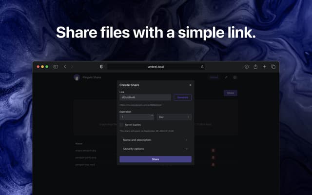 Pingvin Share | Umbrel App Store