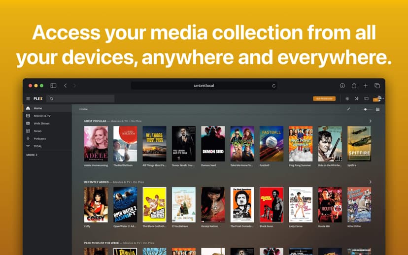 Plex | Umbrel App Store
