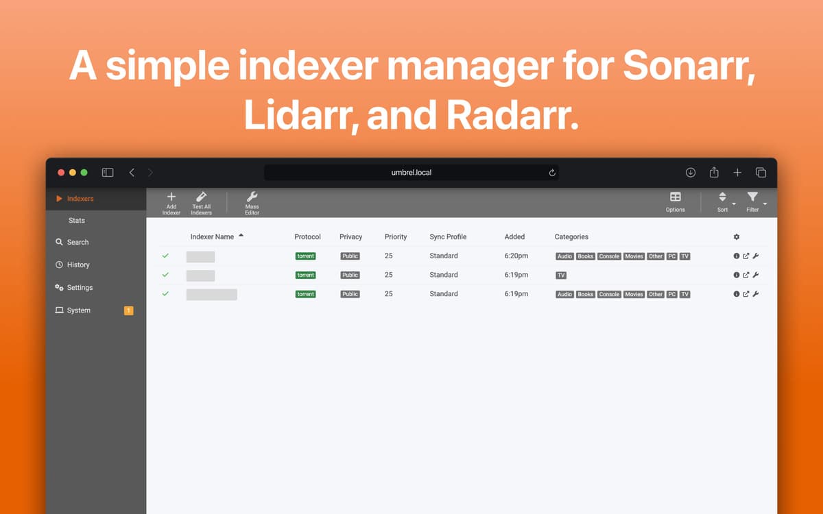 Prowlarr | Umbrel App Store