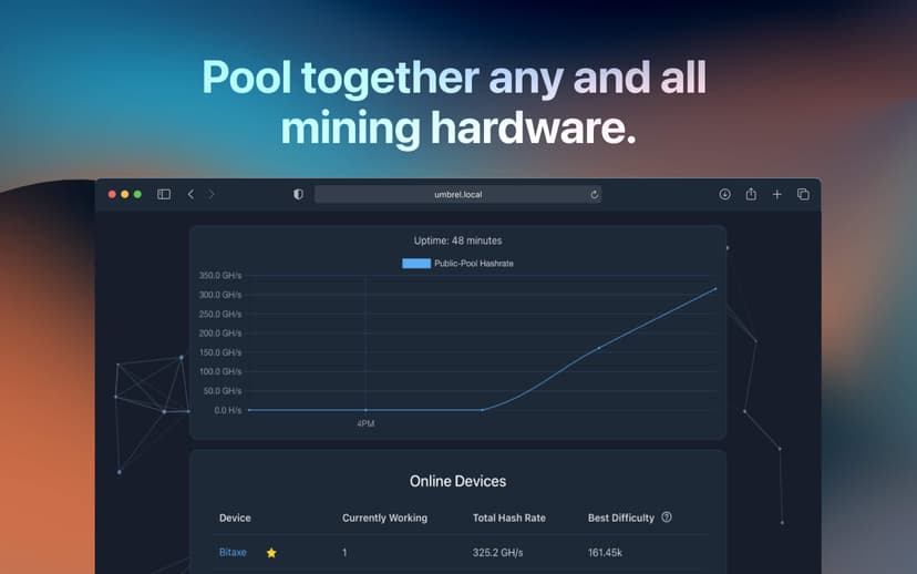 Public Pool | Umbrel App Store