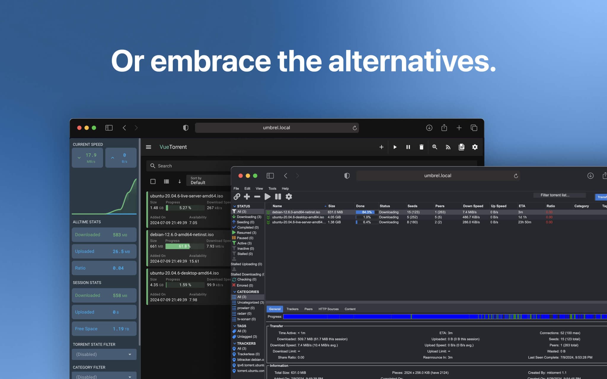 qBittorrent | Umbrel App Store