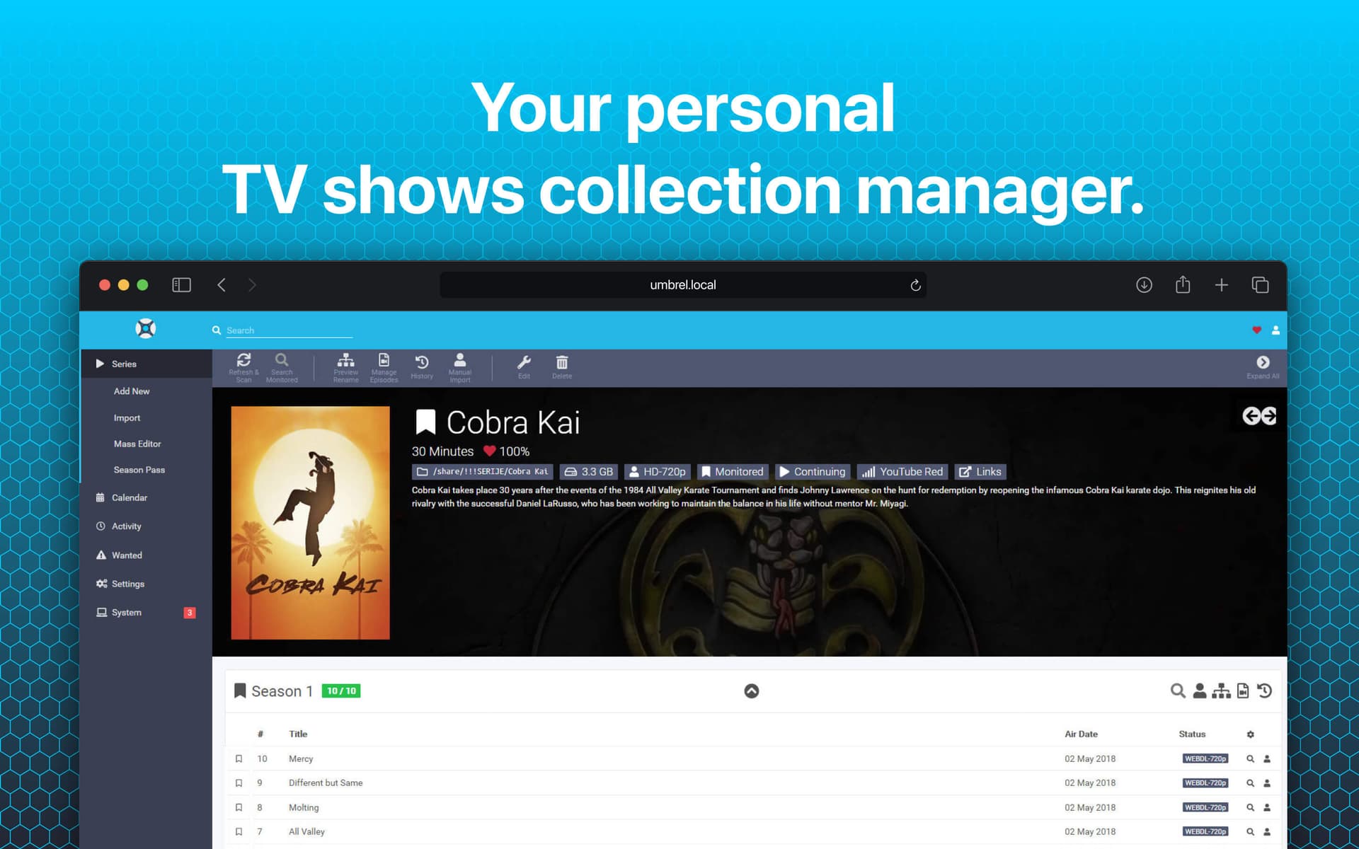 Sonarr | Umbrel App Store