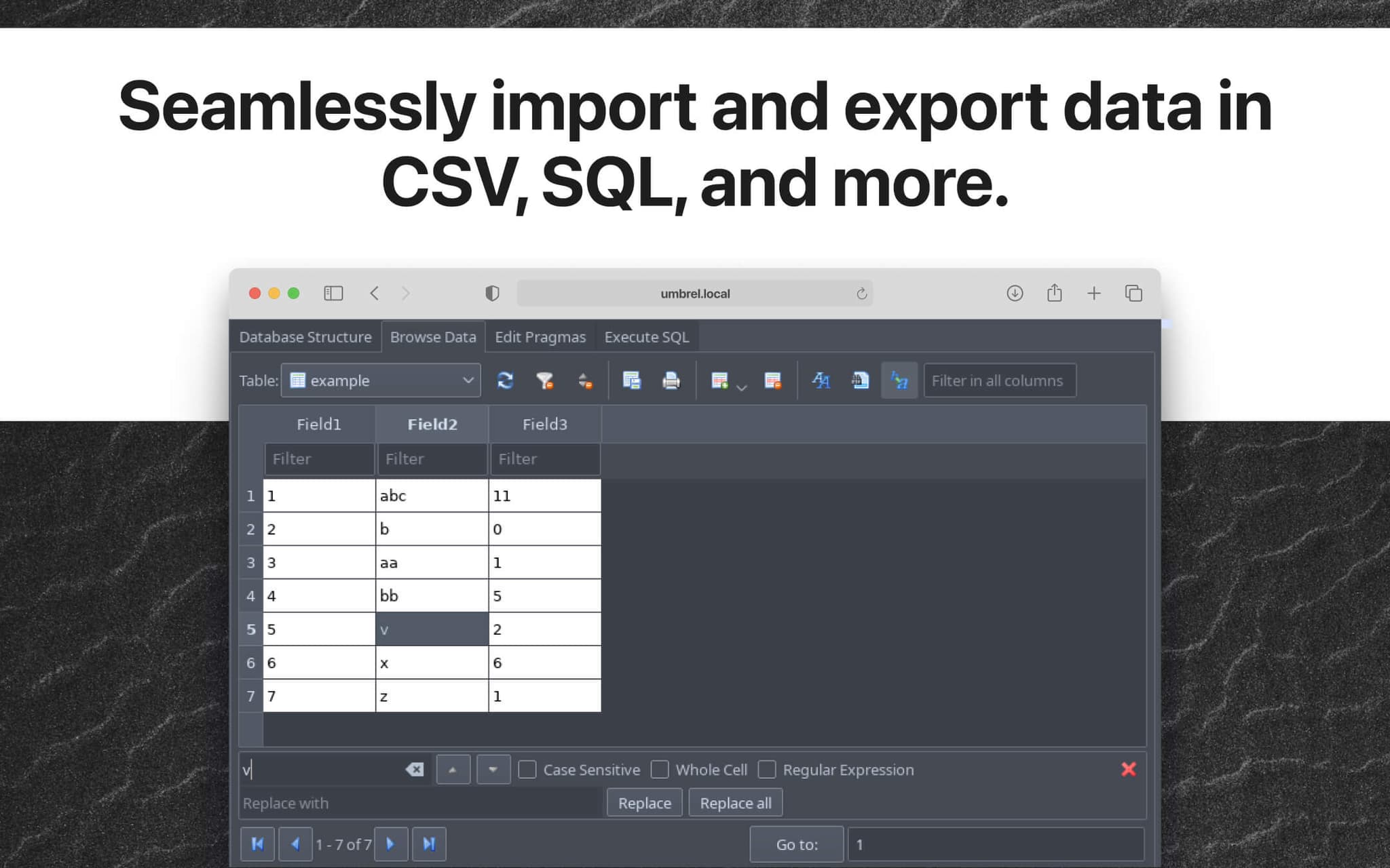 SQLite Browser | Umbrel App Store