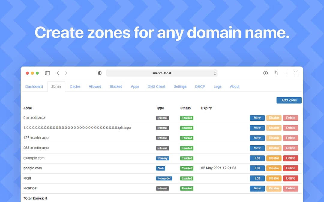 Technitium DNS Server | Umbrel App Store
