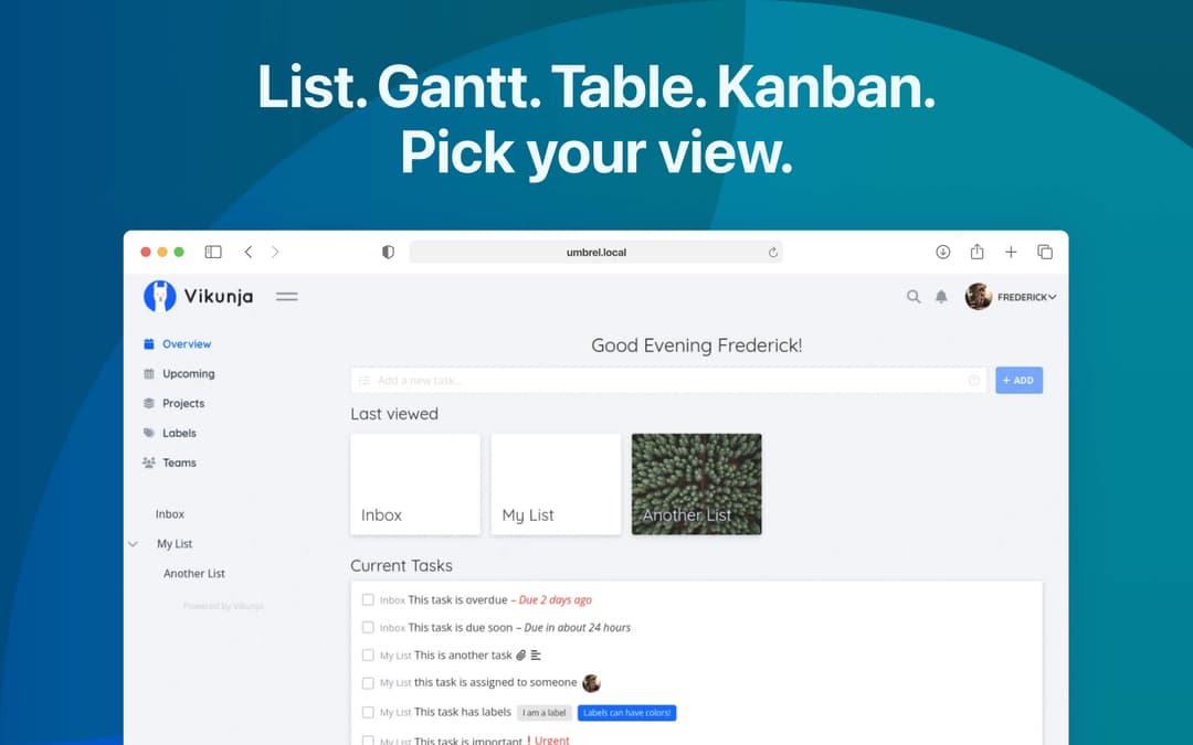 Vikunja | Umbrel App Store
