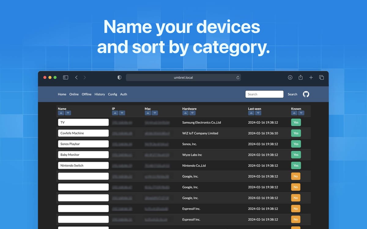WatchYourLAN | Umbrel App Store