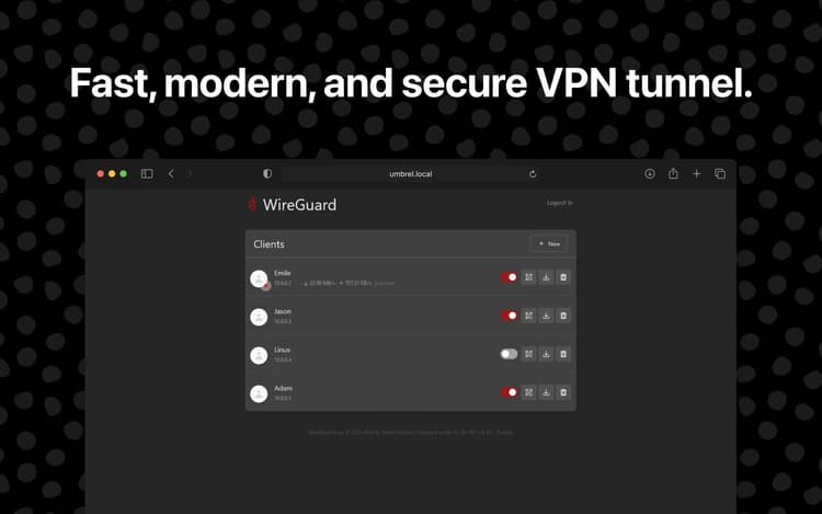 WireGuard | Umbrel App Store
