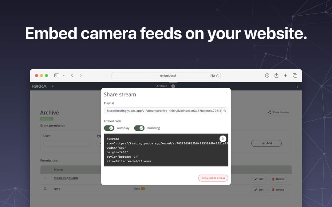 Yucca | Umbrel App Store