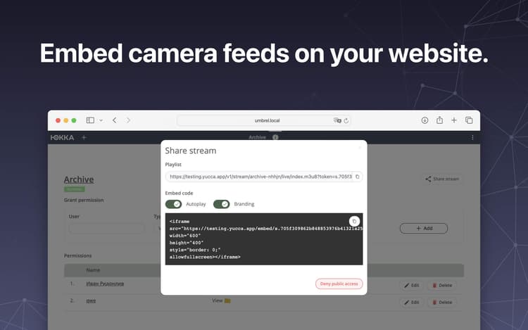 Yucca | Umbrel App Store