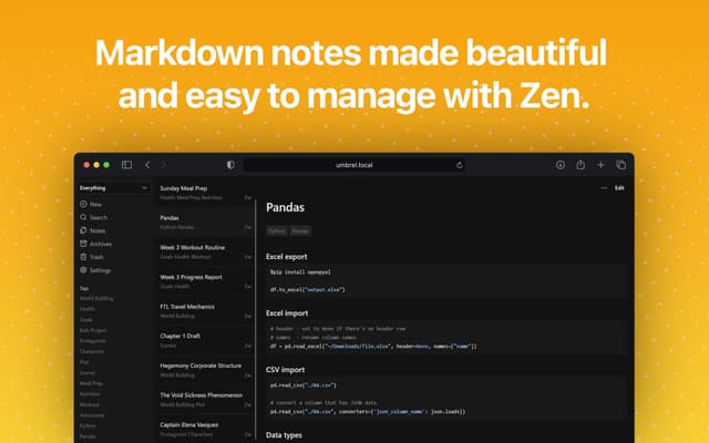 Zen | Umbrel App Store